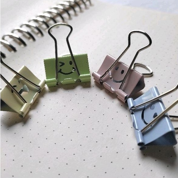 Jual paper clip, pqper clipper bening, penjepit kertas aesthetic ...