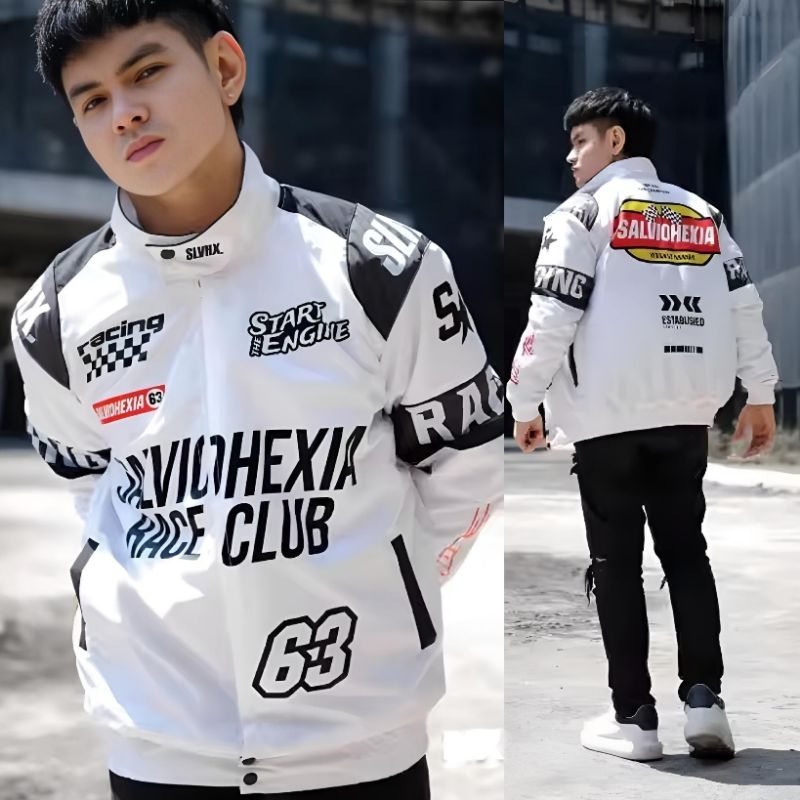 Jual JAKET MOTOR - NASCAR JACKET -JAKET RIDING SLVHX RACING PREMIUM ORIGINAL | Shopee Indonesia