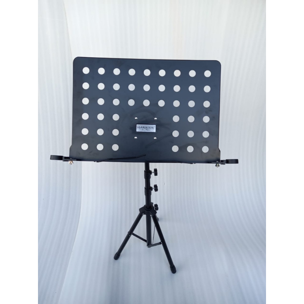 Jual Stand Book Harrier 2 Mic Holder Lipat Besar Bolong Stand Partitur ...