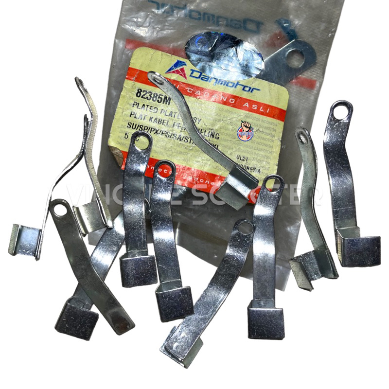 Jual Plat Klem Kabel Gigi Perseneling Danmotor Vespa Super Sprint VBB ...