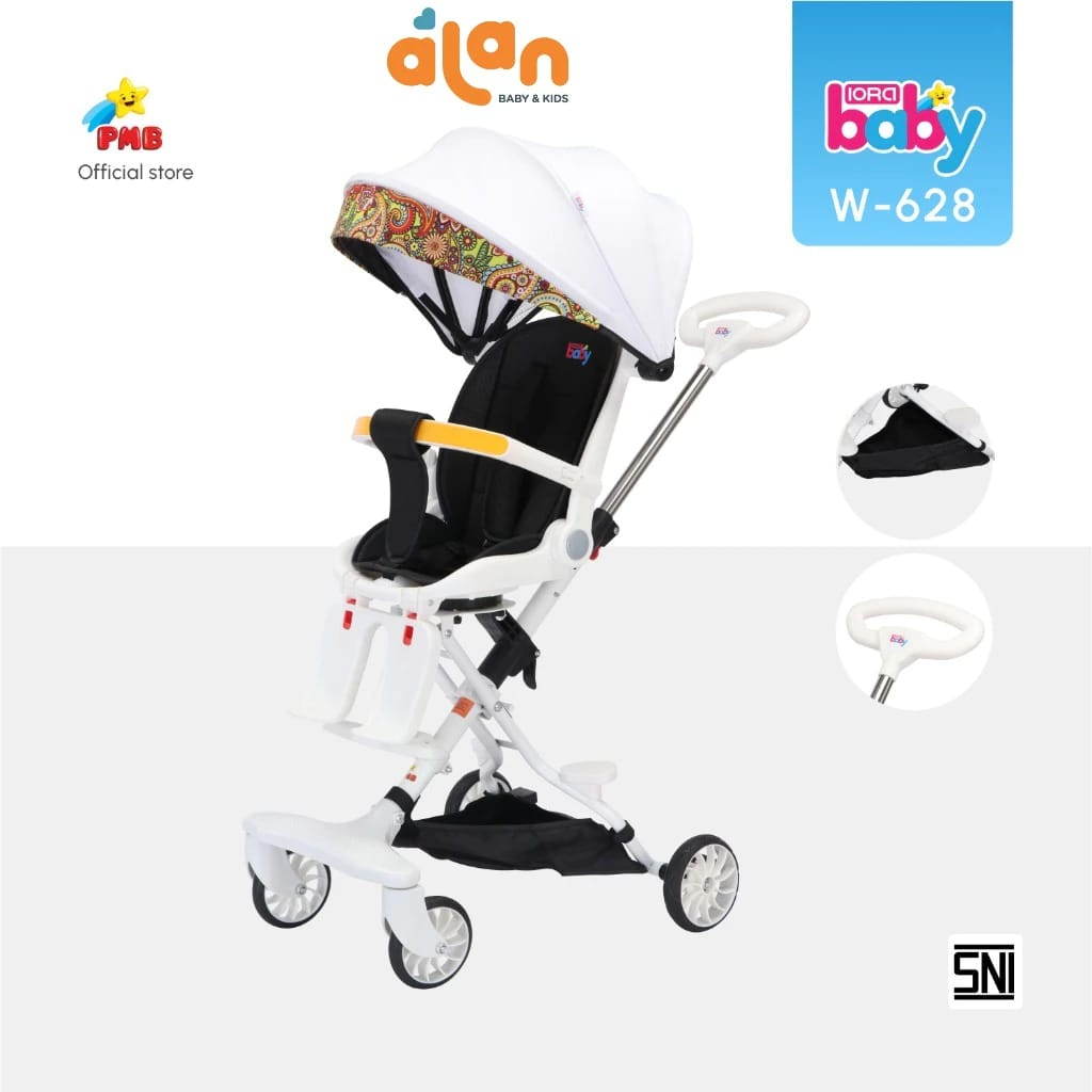 Jual Alan Baby Kids - PMB Magic Stroller W628 - Kereta Dorong Anak | Shopee Indonesia