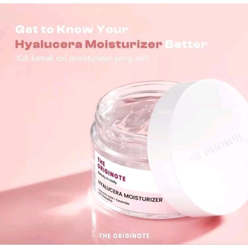 Jual The Originote Hyalucera Moisturizer Gel 50ml | Shopee Indonesia