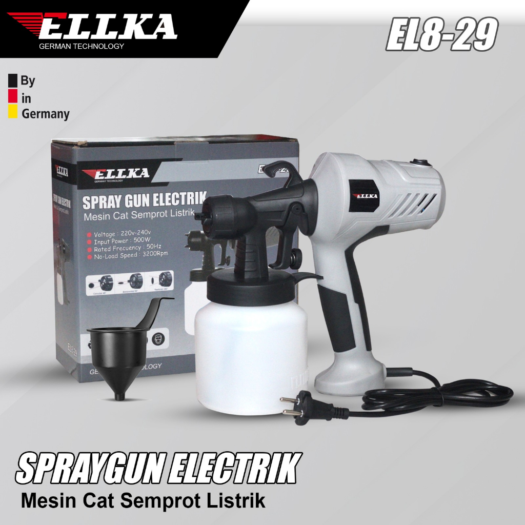 Jual Mesin Spray Gun Listrik Ellka Germany Mesin Semprot Cat Minyak dan ...