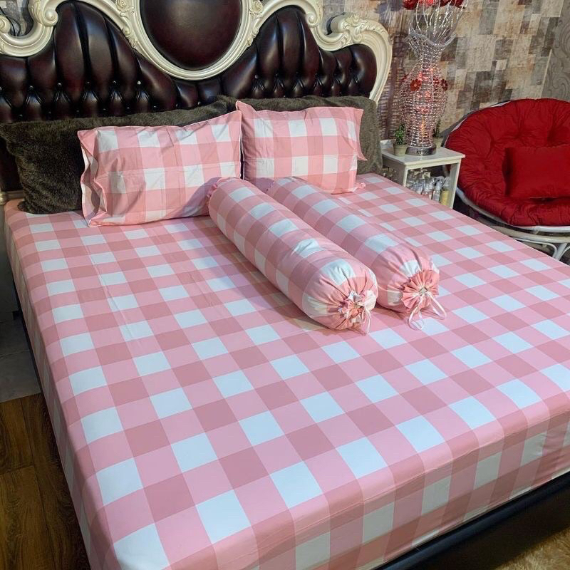 Jual Seprei emily pink soft aesthetic | Shopee Indonesia