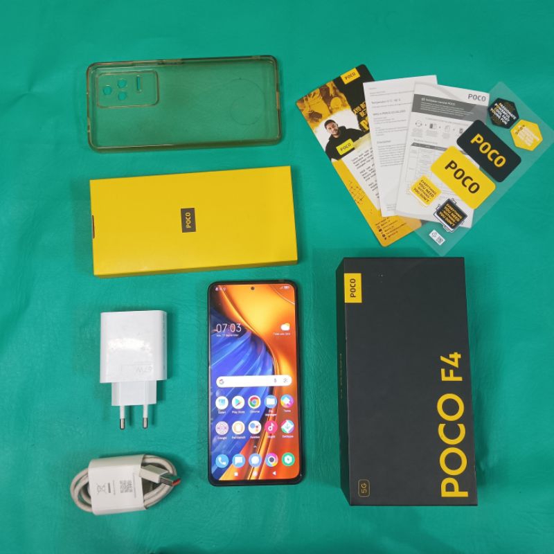 Jual Poco F4 Fullset Ori Mulus LikeNew, No Minus, Bergaransi, Bonus TG ...