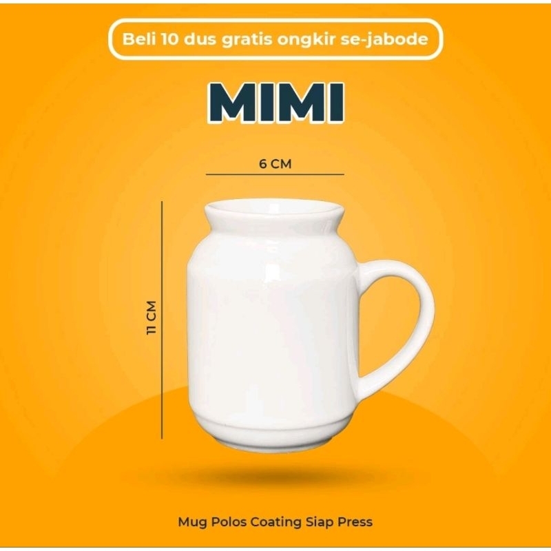 Jual Mug Meme Mug susu mini Mug coating Mug Mimi | Shopee Indonesia