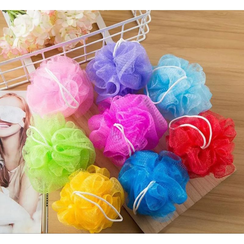 Jual Spons Mandi | Spons Mandi Jaring | Bath Sponge | Shower Puff ...