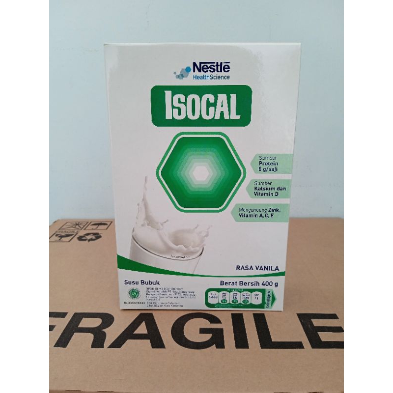 Jual Susu Nestle ISOCAL Vanila 400g | Shopee Indonesia