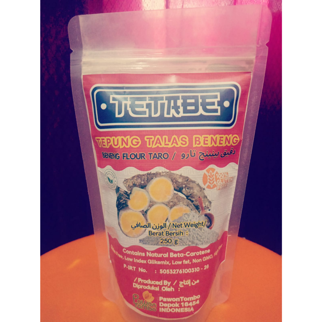 Jual TETABE Tepung Sehat Talas Beneng Organik Non GMO, Rendah Glikemik ...