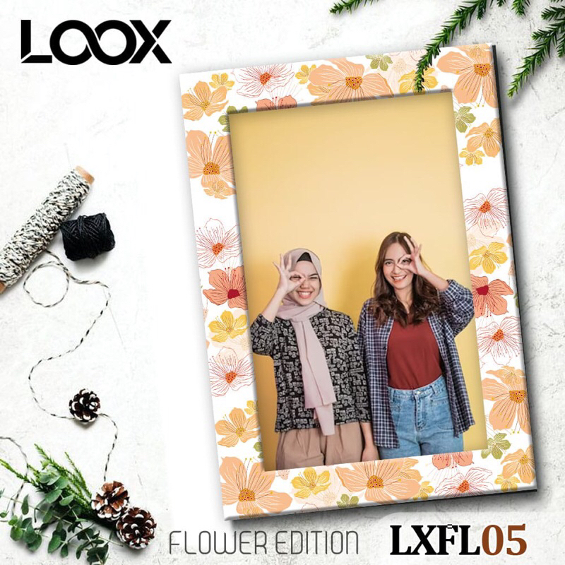 Jual Bingkai Foto Minimalis A4 FLOWER | Bingkai Foto Aestethic | Frame ...