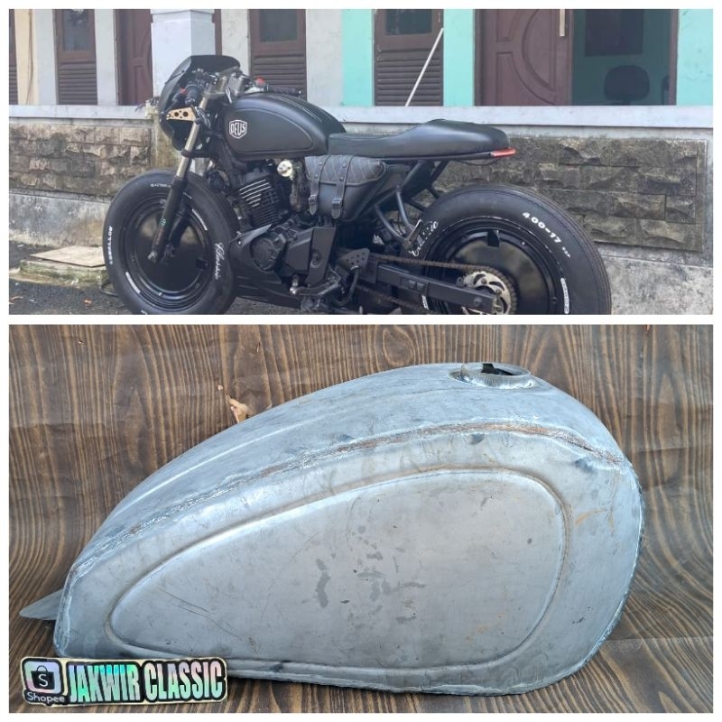 Jual Tangki japstyle triumph bobber scrambler caferacer bratstyle ...