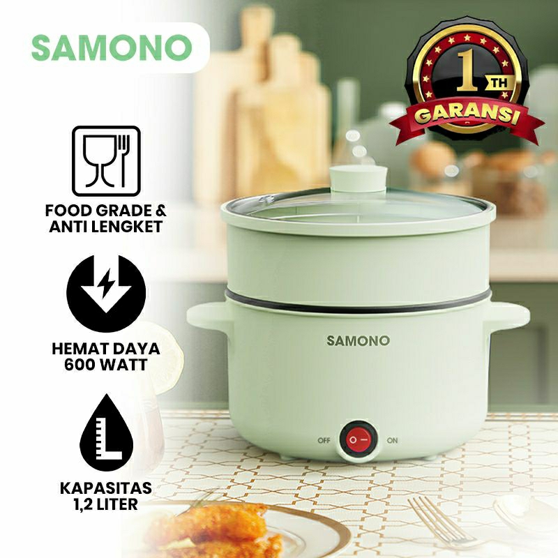 Jual Samono Panci Listrik Multifungsi | Shopee Indonesia