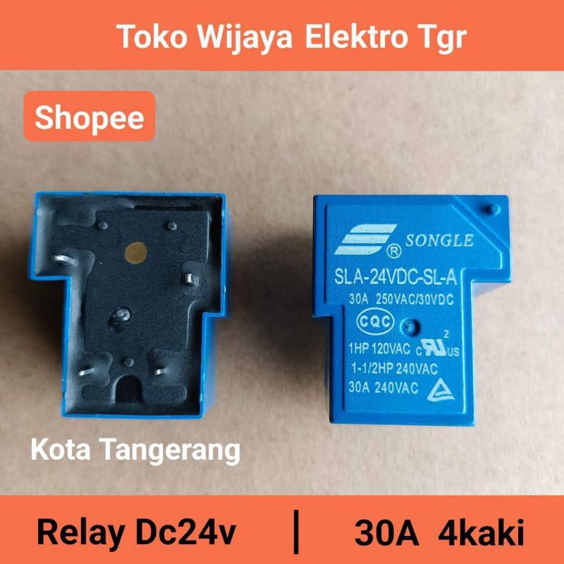 Jual Mesin Las Sparepart | Relay DC24V 4Kaki Khusus Mesin Las | Shopee ...
