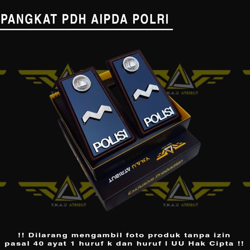 Jual PANGKAT AIPDA POLRI MIKA LIST BORDIR EXCLUSIVE | Shopee Indonesia