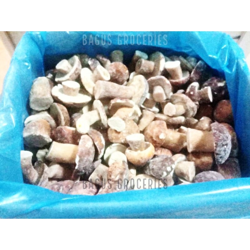 Jual BORDE Frozen Porcini Mushroom | Jamur Beku PORCINI 1 kg | Shopee ...