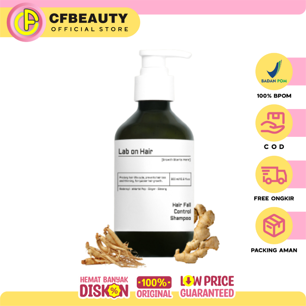 Jual Lab On Hair Anti Hair Fall Shampoo - Sampo Perawatan Rambut Anti ...