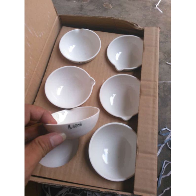 Jual Cawan Lab Porcelain 150ml | Shopee Indonesia