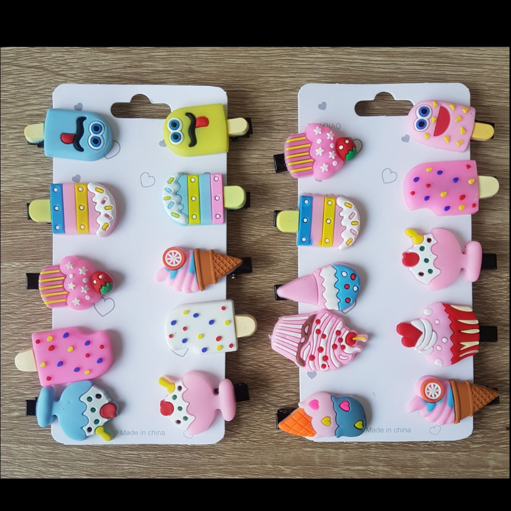 Jual (ISI 10PCS - 14 PCS) JEPIT BEBEK LUCU - JEPIT ANAK LUCU | Shopee ...