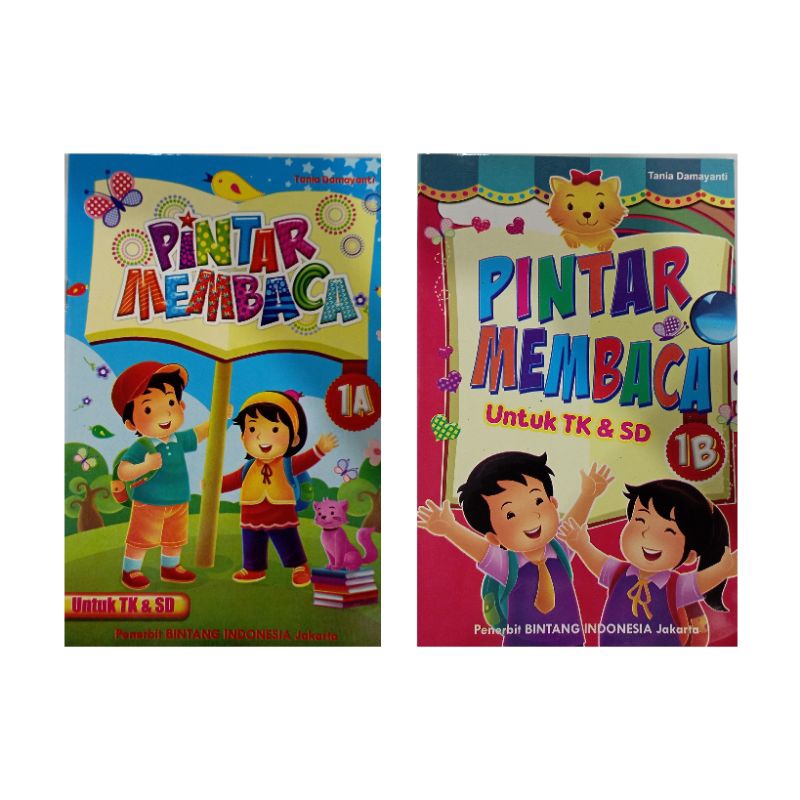 Jual BUKU TK PINTAR MEMBACA 1A/1B (pet jilid/paket) | Shopee Indonesia
