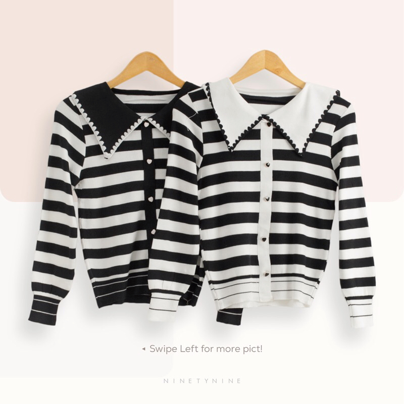 Jual TPKIM 69 BW KNIT TOP | Shopee Indonesia