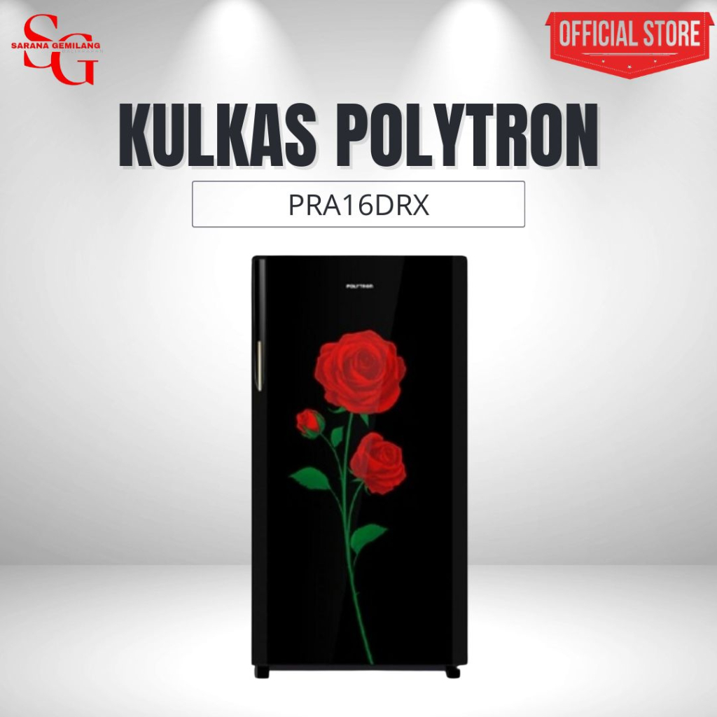 Jual KULKAS POLYTRON PRA16DRX KULKAS PRA 16 DRX 1 PINTU BELLEZA VARIA ...