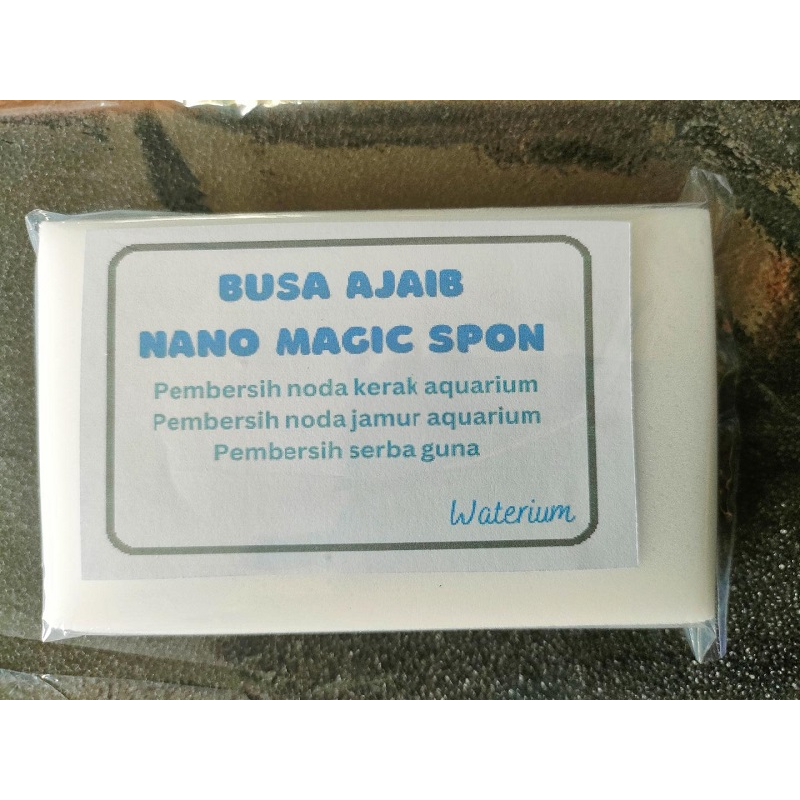 Jual magic spons busa ajaib spons ajaib pembersih kerak magic sponge ...
