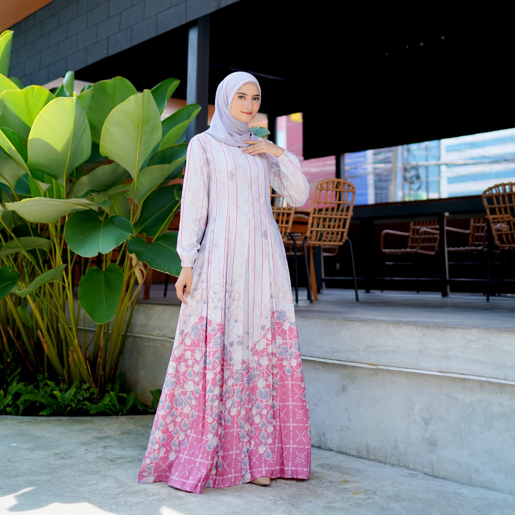 Jual Gamis Homedress Jasmine KVG Modesty | Shopee Indonesia