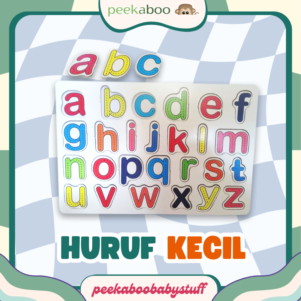 Jual PUZZLE KAYU KNOB MAINAN EDUKASI ANAK DENGAN BACKGROUND - TEMA ...