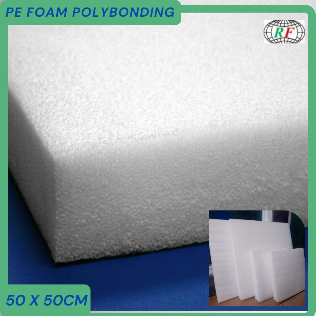 Jual Busa Packing Polyfoam 50 x 50cm PE Foam Polybonding Busa Gabus elastis Busa Packing Putih ...