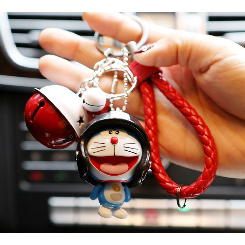 Jual Keychain doraemon _ Gantungan Kunci doraemon helm Lonceng besar ...
