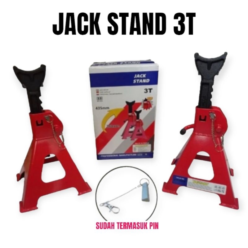 Jual JACK STAND 3T PENAHAN DONGKRAK 3T 2PC/SET | Shopee Indonesia