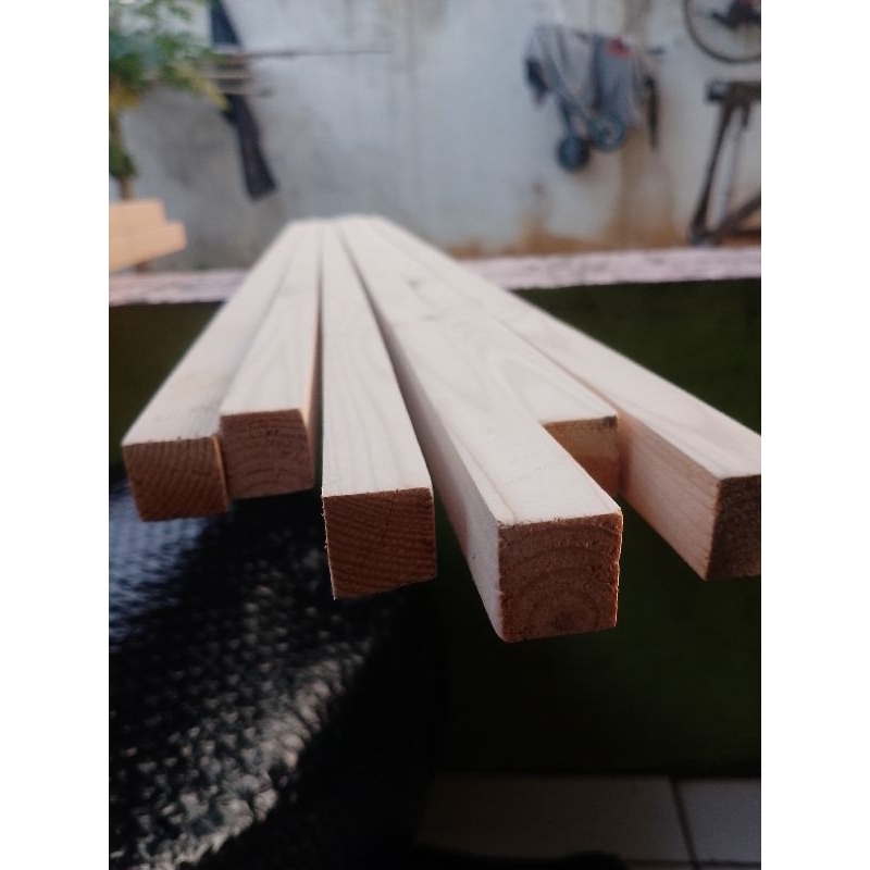 Jual KAYU RENG JATI BELANDA BALOK EX PALET SOLID BAGUS 2,5X2,5x120 CM ...