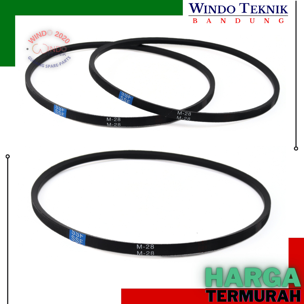 Jual VANBELT MESIN CUCI MULTI size M / V BELT / FANBEL / PAMBEL ...