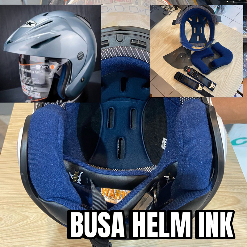Jual BUSA DALAM INK / NTC / HELM HONDA/ HELM YAMAHA UNIVERSAL/ SPON ...