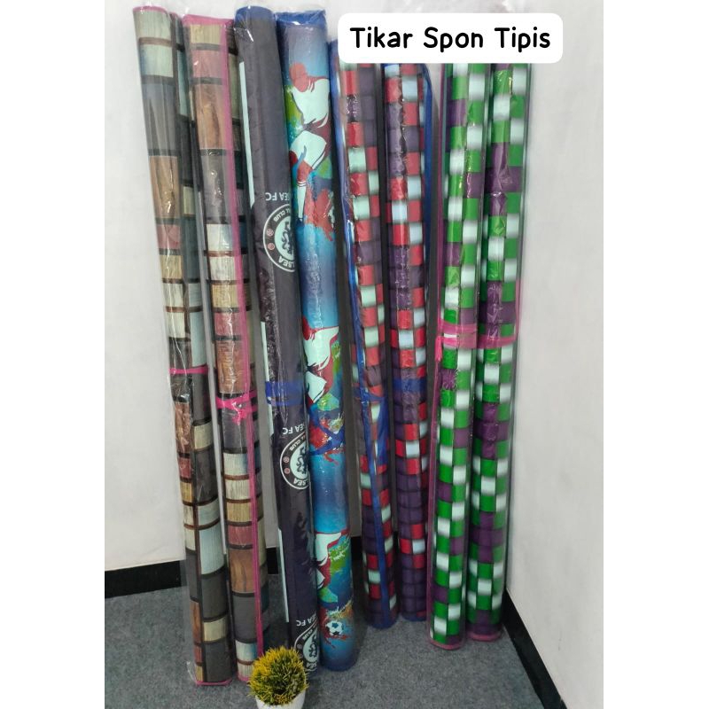 Jual TIKAR SPON TIPIS MATRAS SPONS ALAS DUDUK MURAH -+140 x 120 CM ...