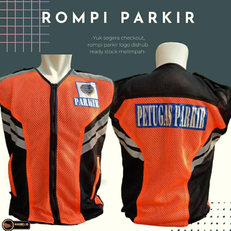 Jual ROMPI PARKIR - ROMPI PETUGAS PARKIR ORANGE - ROMPI JARING | Shopee ...