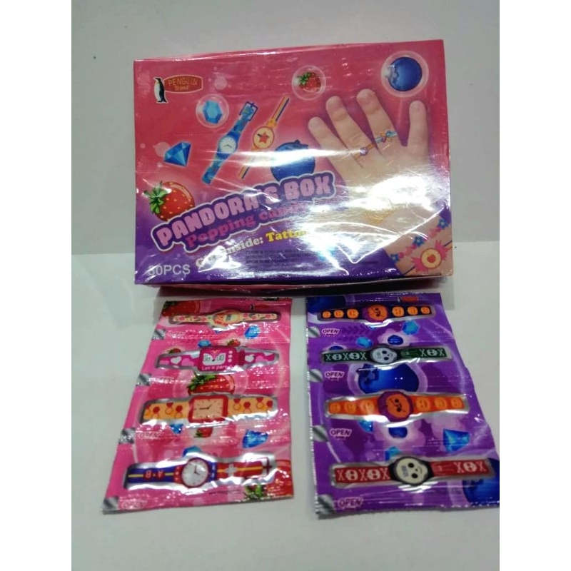 Jual Permen Cemilan Snack Pandora Box Popping Kotak Meledak Pop Mainan ...