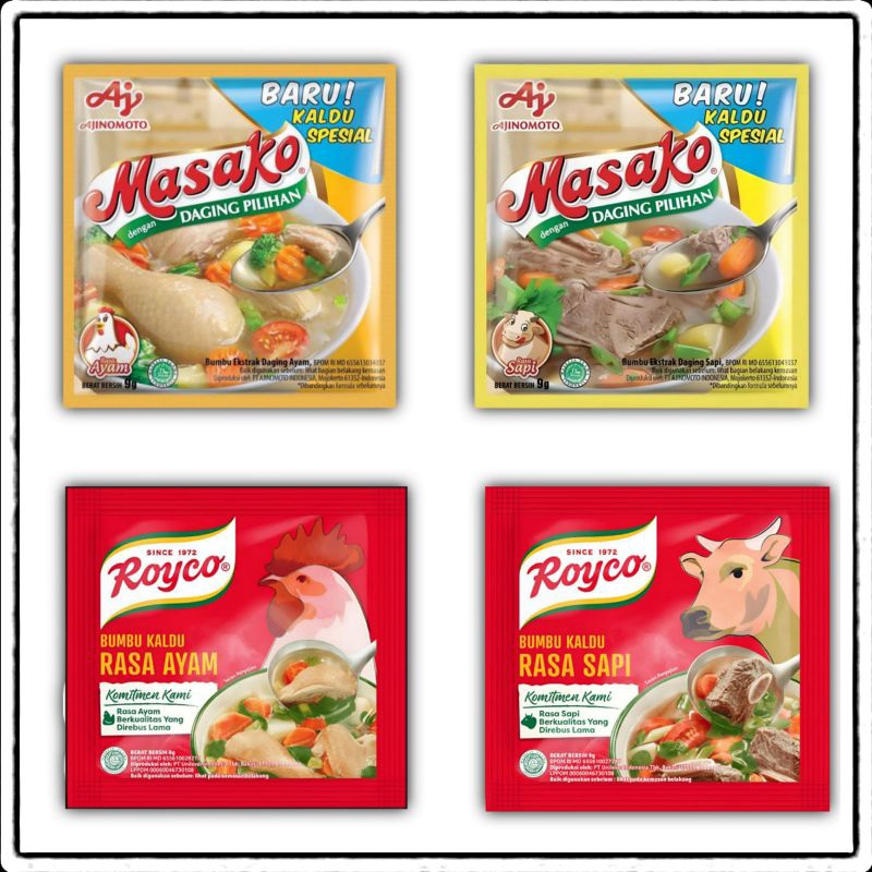 Jual Masako / Royco - 2 Renceng (Boleh Mix) | Shopee Indonesia