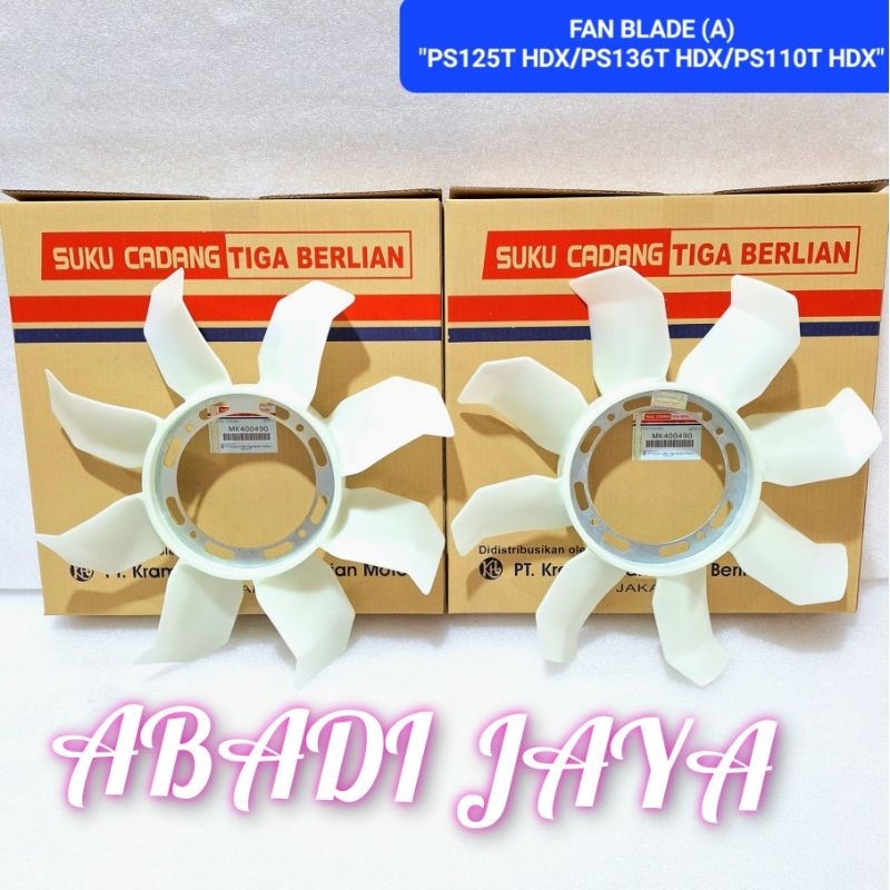 Jual KIPAS RADIATOR ATAU FAN BLADE MITSUBISHI CANTER PS136 TURBO HDX ...