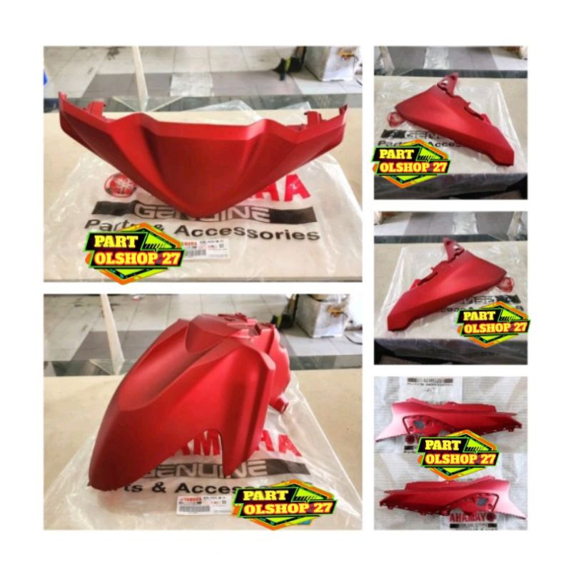 Jual Paket Fullset Body Halus Mio Gear 125 Merah Doff Original Yamaha ...