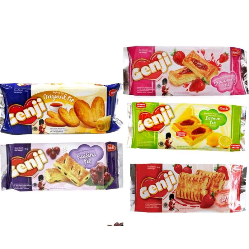 Jual Monde Genji Original Pie Strawberry Soft Coklat Pie/Monde Genji ...