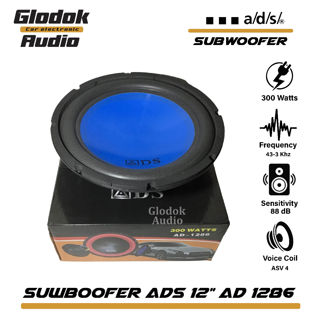 Jual Subwoofer ADS AD 1286 12 inch | Shopee Indonesia