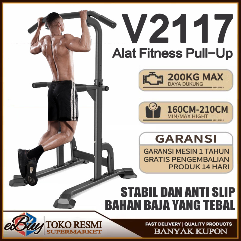 Jual Alat fitness pull-up multifungsi / plang gantung yang ...