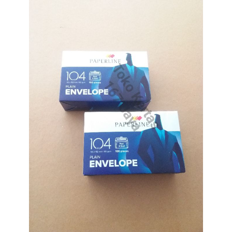 Jual Amplop Paperline 104 / Amplop Paperline 104 Putih (95 x 152 mm ...