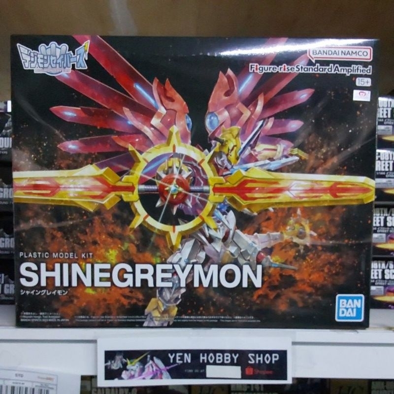 Jual GUNDAM FIGURE RISE STAND SHINEGREYMON 65324 [ORIGINAL] | Shopee ...