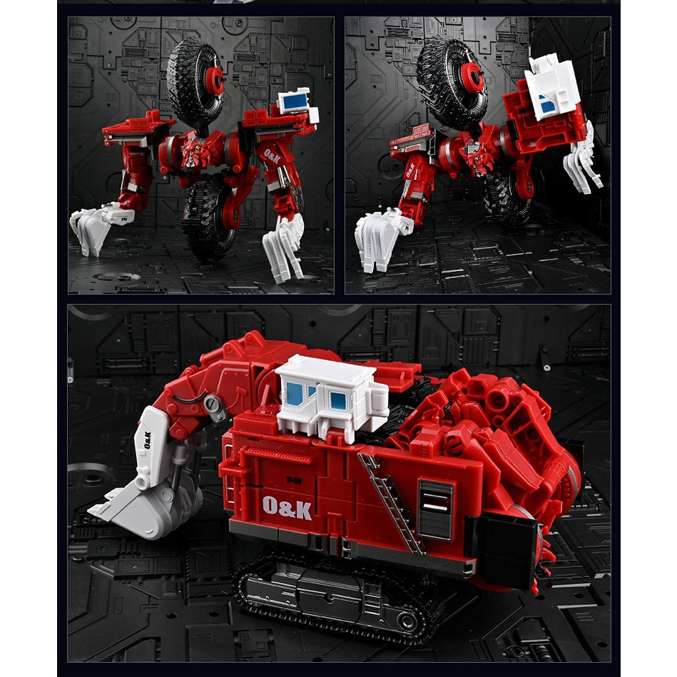 Jual Robot Transformers Deformation Devastator Overload Devil Crab ...