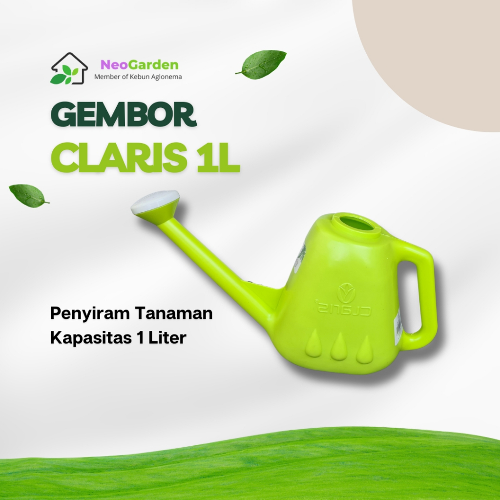 Jual Gembor CLARIS 1 Liter - Siraman Plastik Untuk Menyiram Tanaman ...
