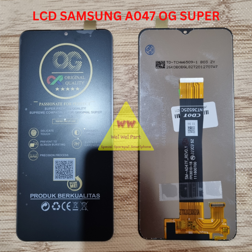 Jual OG Super ~ LCD Touchscreen Samsung A04S/A047/A047F/A13 5G/A136/A136B/136U/M13 5G/M136 Black ...