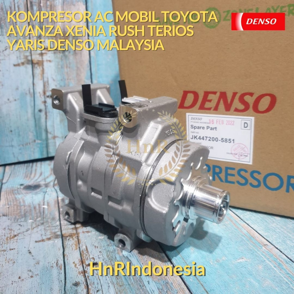 Jual Kompresor AC Mobil Toyota Avanza Xenia Rush Terios Yaris Vios Limo ...