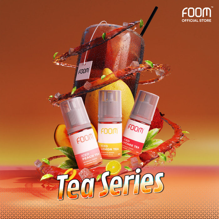 Jual LIQUID FOOM TEA SERIES | Shopee Indonesia